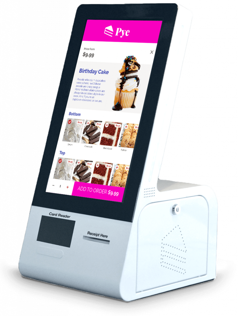 Customizable Self-Ordering Kiosks | PYE POS